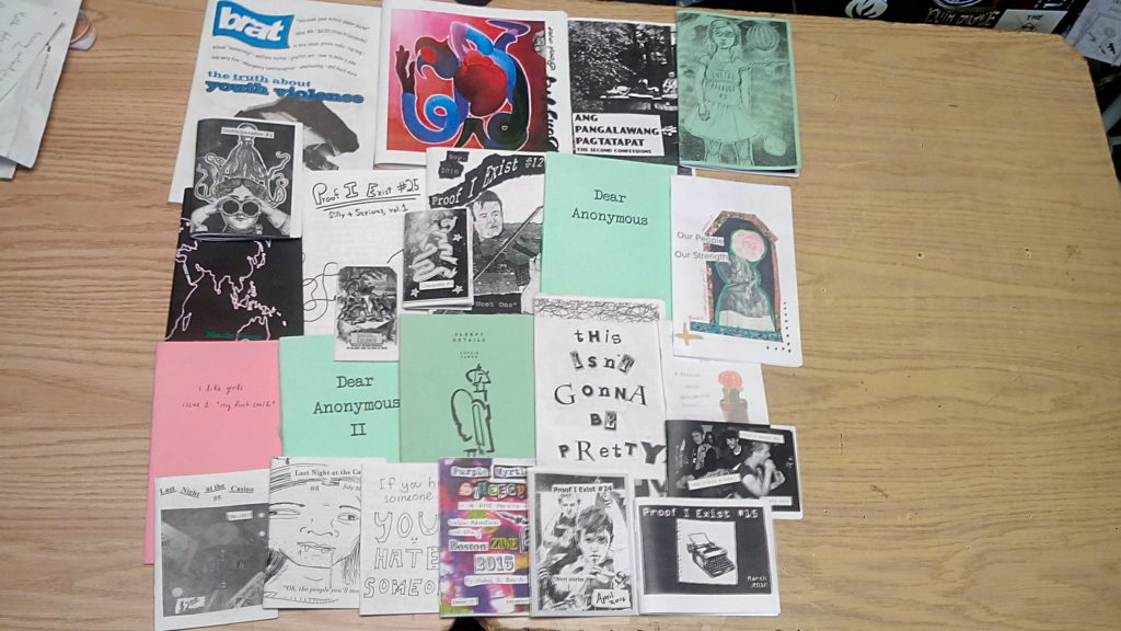 Take a long look at our zine library additions! – Toronto Zine Library